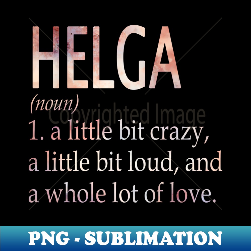 Helga Girl Name Definition - PNG Transparent Digital Downloa - Inspire ...