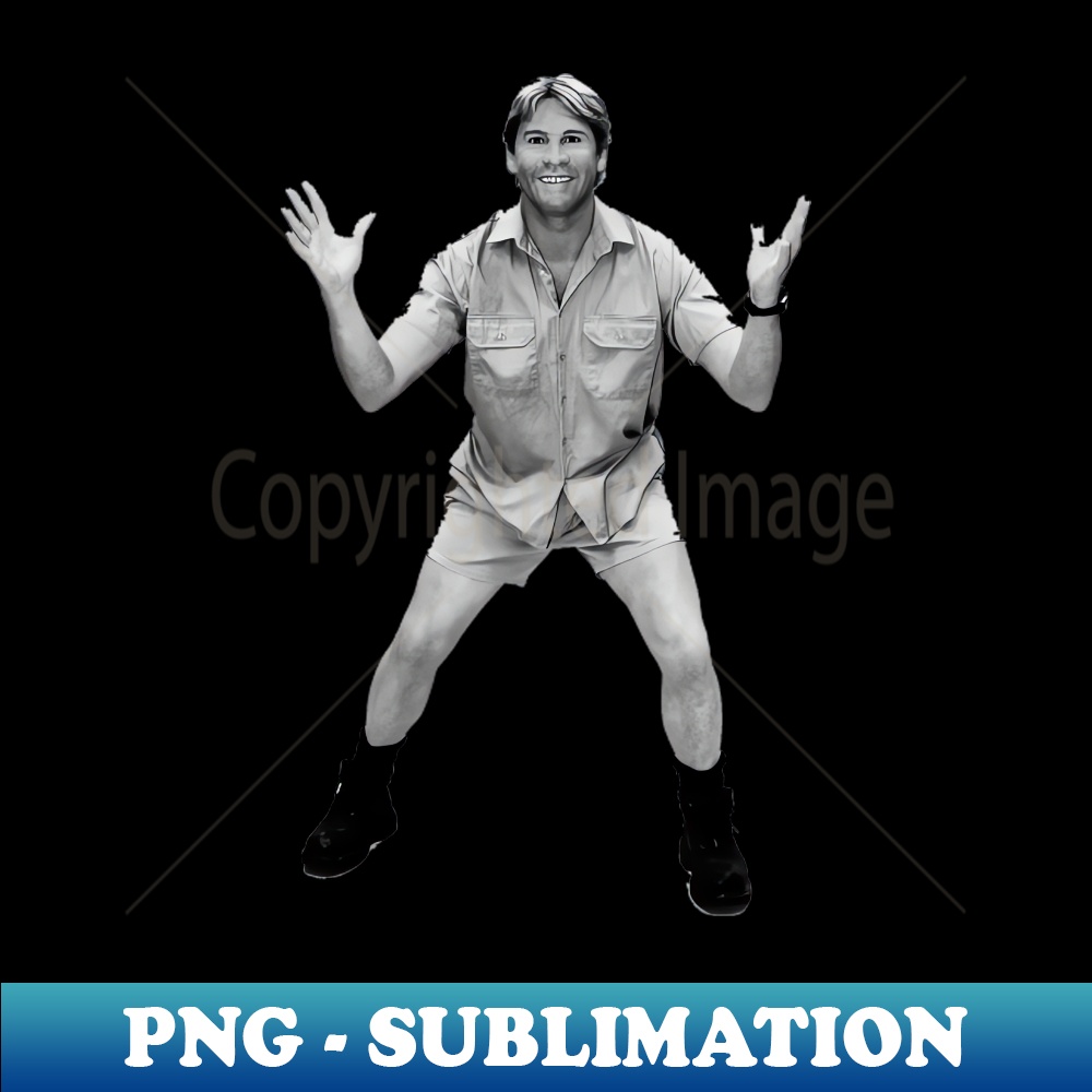 steve irwin - PNG Transparent Sublimation File - Bold & Eye- - Inspire ...