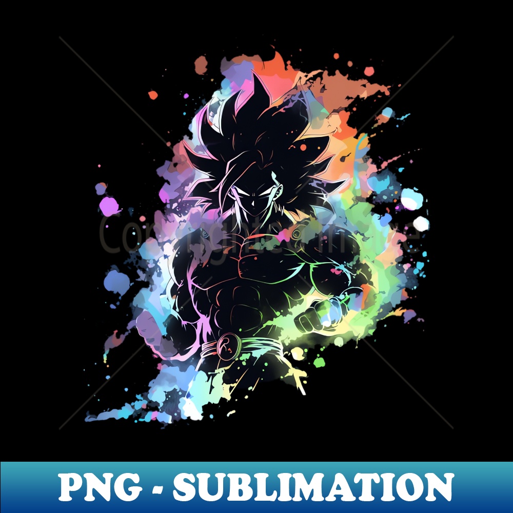 broly - Retro PNG Sublimation Digital Download - Perfect for | Inspire ...