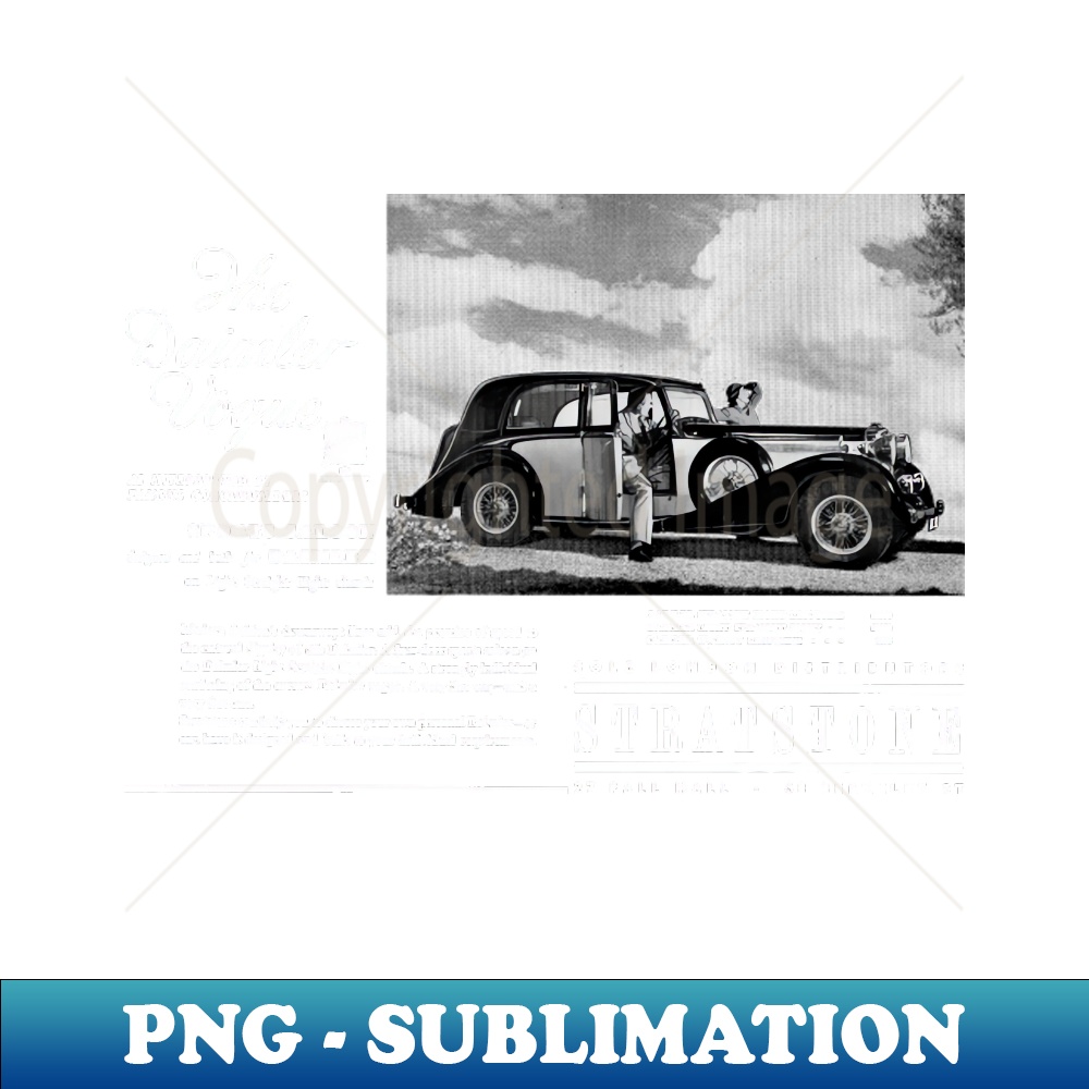 1930s DAIMLER VOGUE - advert - Signature Sublimation PNG Fil | Inspire ...