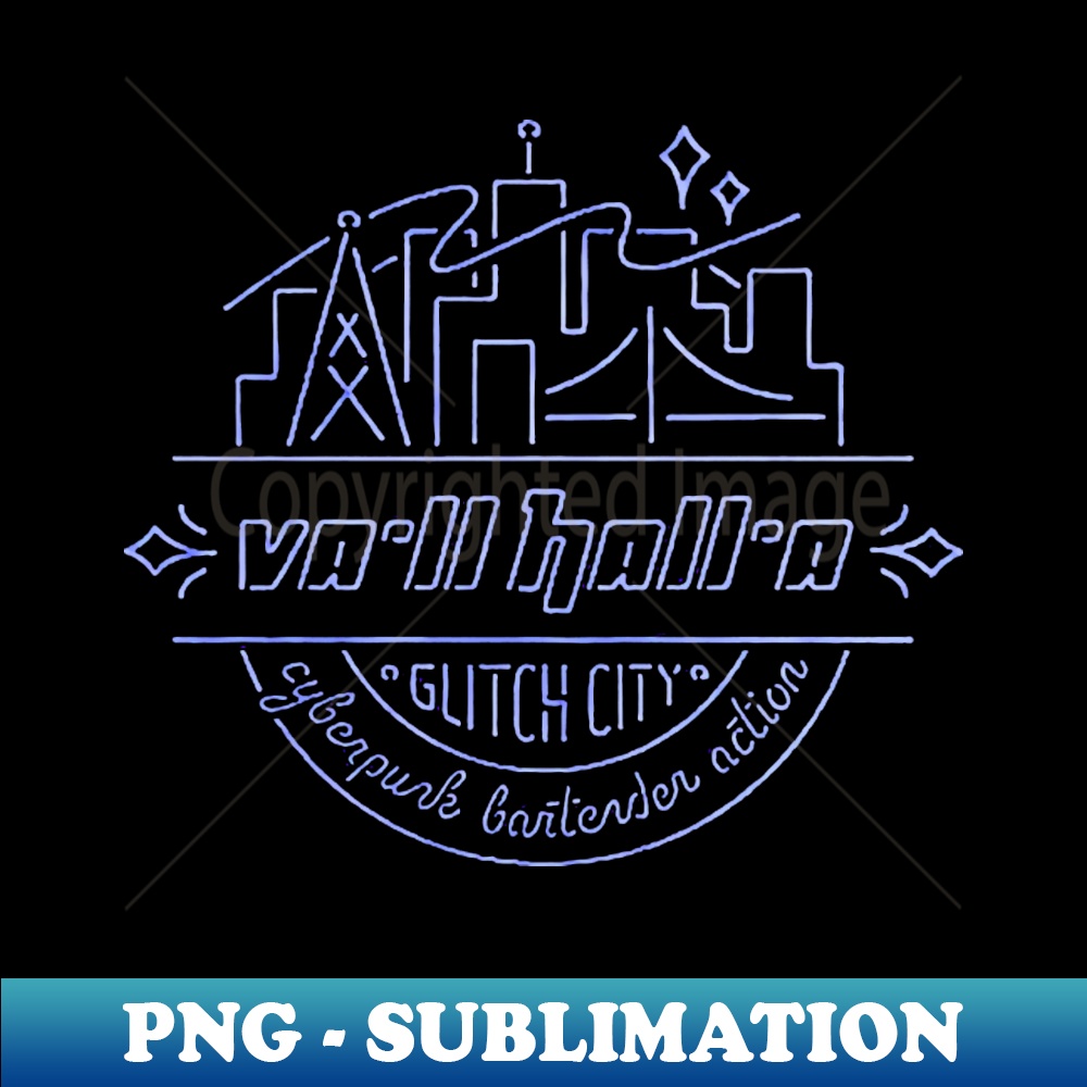 VA-11 Hall-A Logo - Special Edition Sublimation PNG File - B | Inspire ...