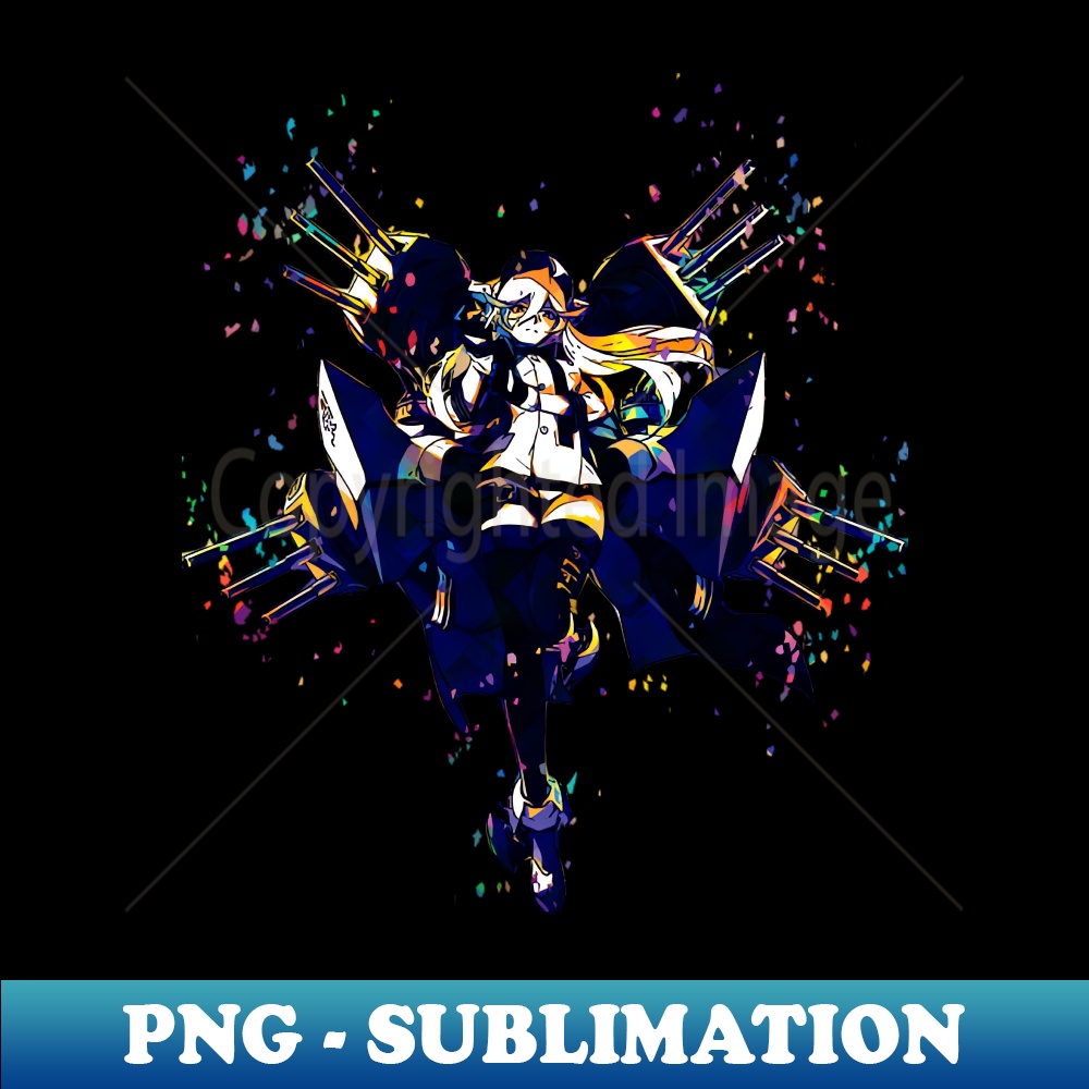 Massachusetts Azur Lane Pop Art - PNG Transparent Sublimatio | Inspire ...