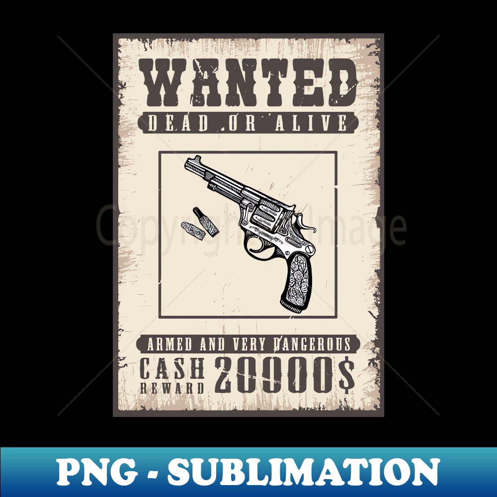 wanted poster dead or alive -3 - Stylish Sublimation Digital | Inspire ...