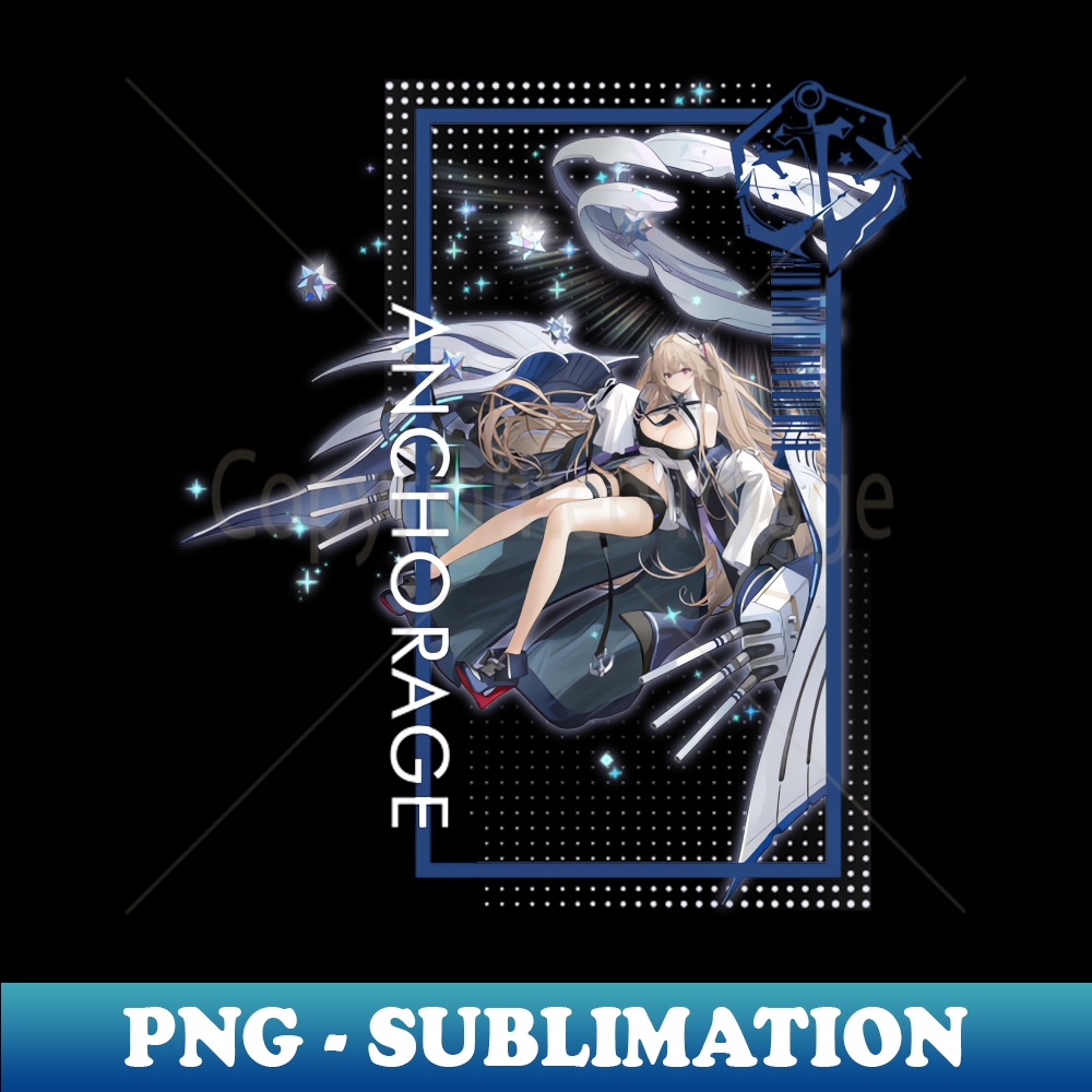 Anchorage - Azur Lane - Character Portrait - Digital Sublima | Inspire ...