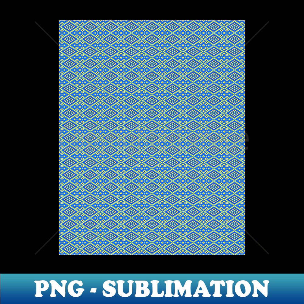 Blue geometric pattern - Digital Sublimation Download File - | Inspire ...