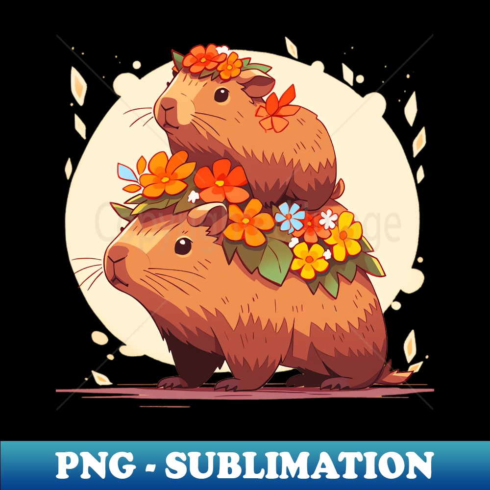 capybara - PNG Transparent Digital Download File for Sublima | Inspire ...