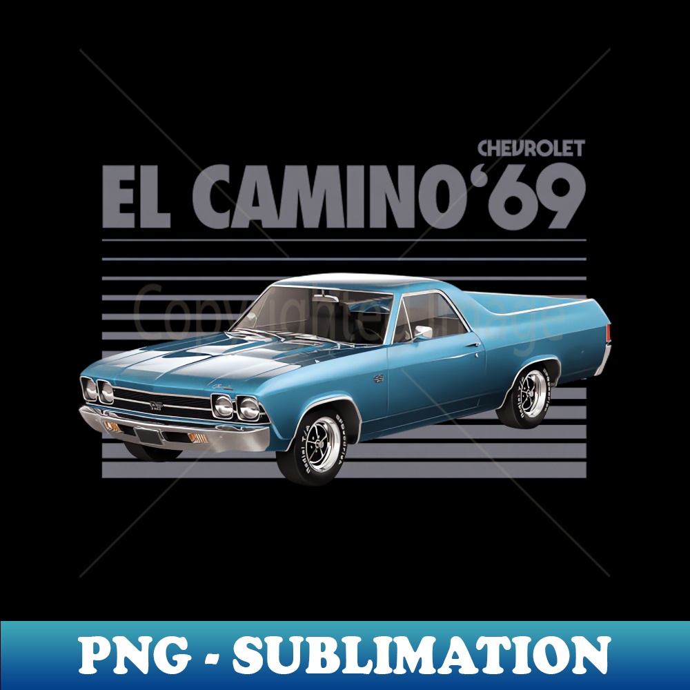 CHEVROLET EL CAMINO - PNG Transparent Sublimation Design - F | Inspire ...