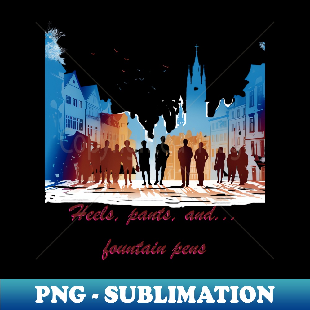 Fancy people - High-Resolution PNG Sublimation File - Unlock - Inspire ...