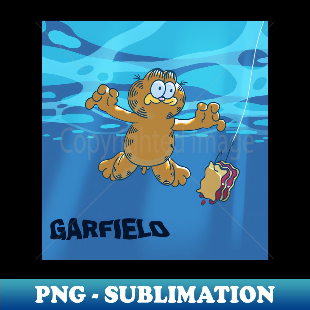 Garfield Nevermind - PNG Transparent Digital Download File f | Inspire Uplift