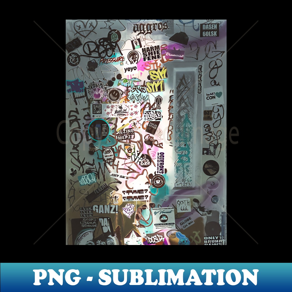 Graffiti Street Stickers Style NYC Urban Tags - High-Quality - Inspire ...