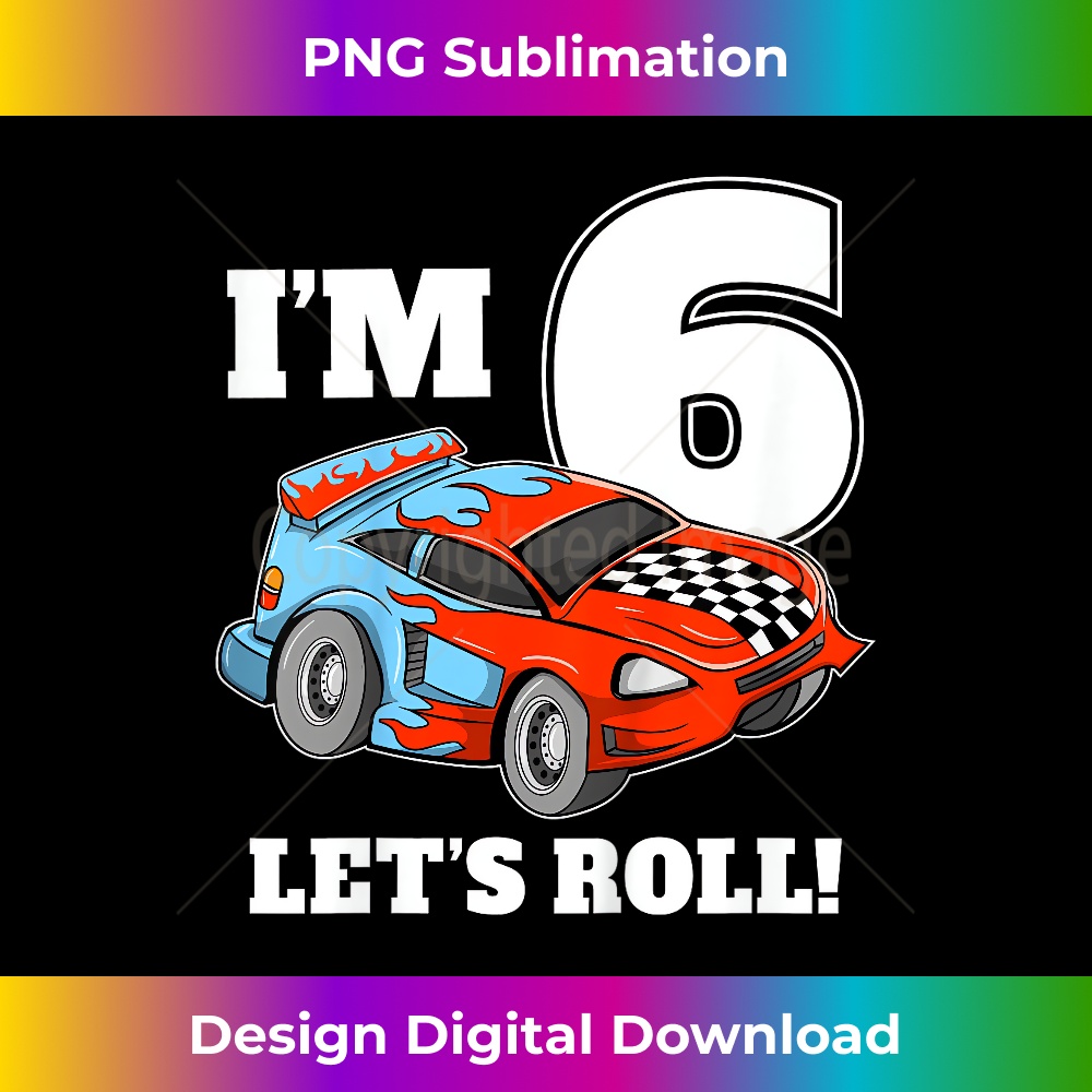 Kids Race Car 6th Birthday Boy 6 Six Year Old Boy Racing Car | Inspire ...