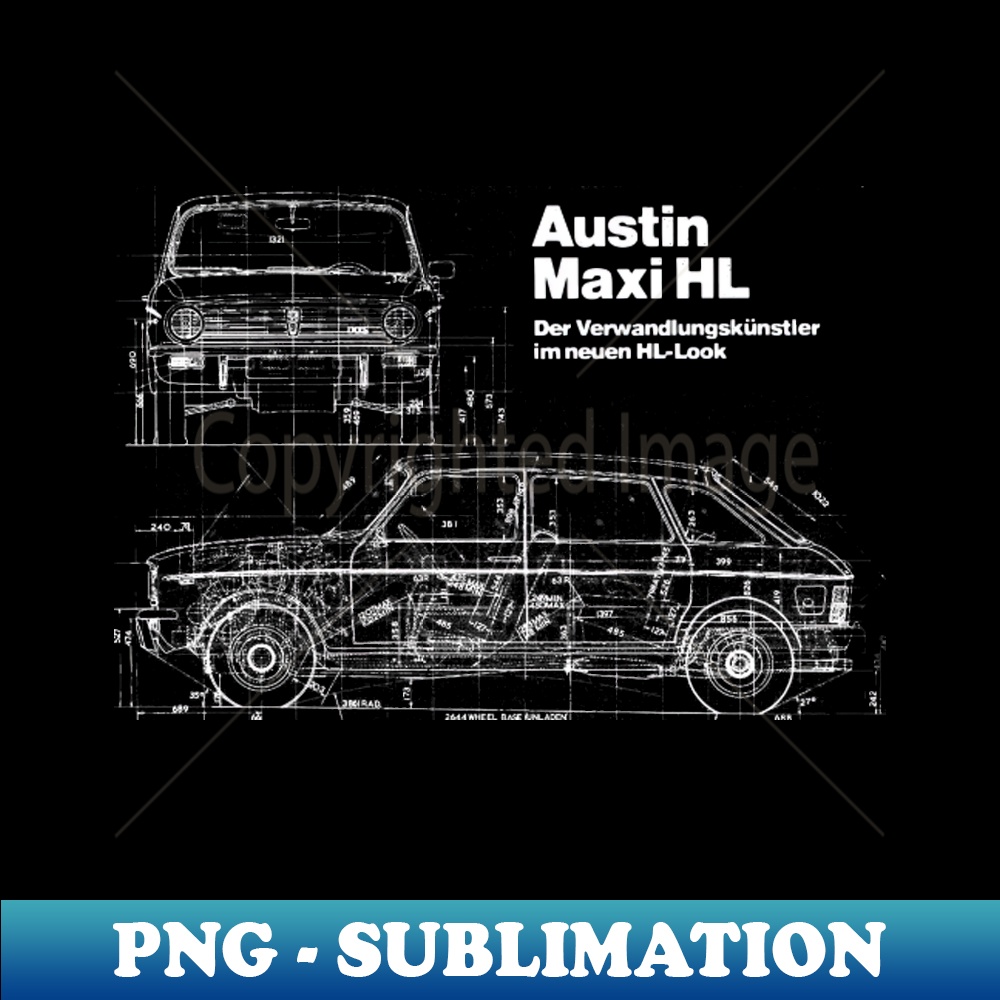 AUSTIN MAXI - blueprint - Exclusive PNG Sublimation Download | Inspire ...