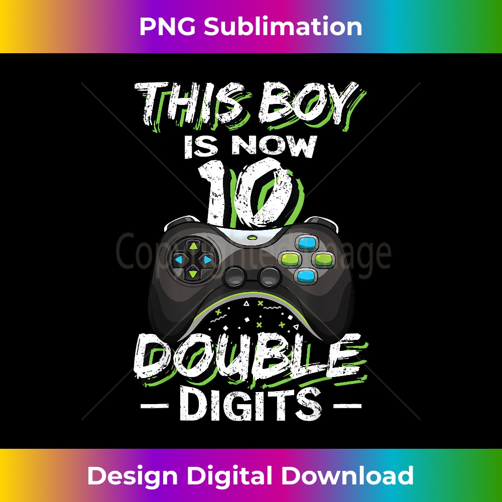 This Boy is Now 10 Double Digits Birthday Boy 10 years old - - Inspire ...