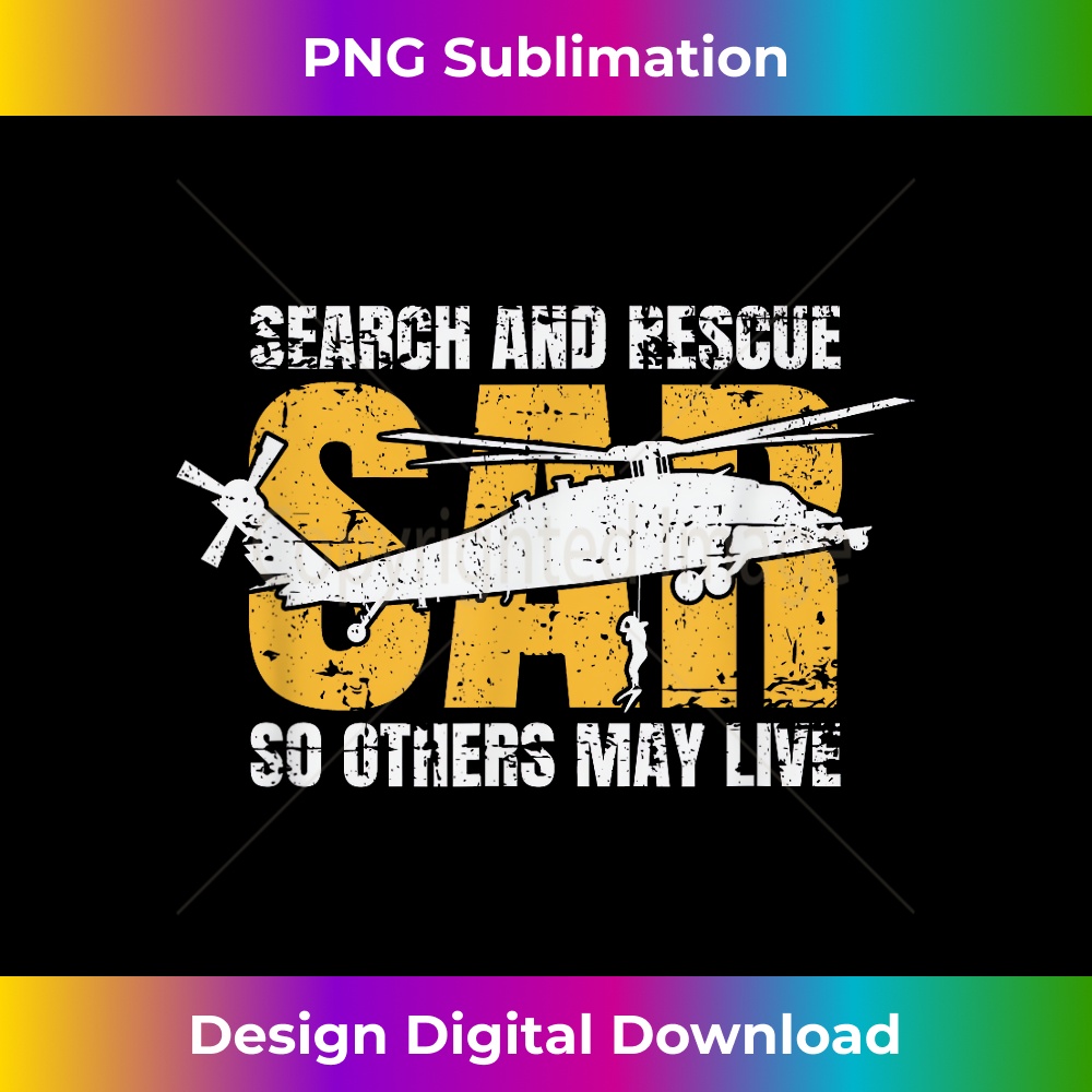 Search and Rescue Helicopter SAR Vintage Distressed Design - | Inspire ...