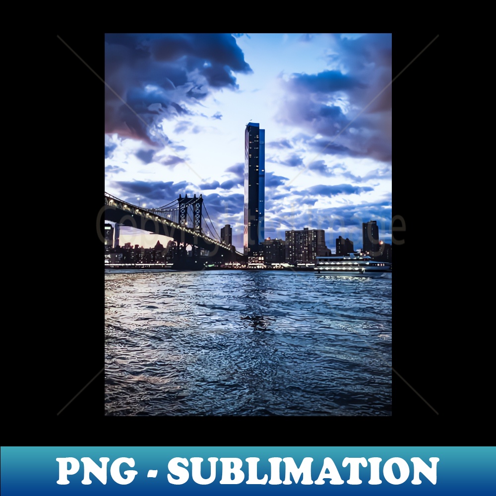 Sunset Skyline Dumbo Bridge Brooklyn NYC - Exclusive PNG Sub - Inspire ...