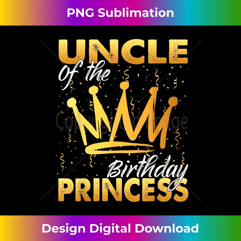 Uncle of the Birthday Princess Crown Daughter Girl Birthday | Inspire ...