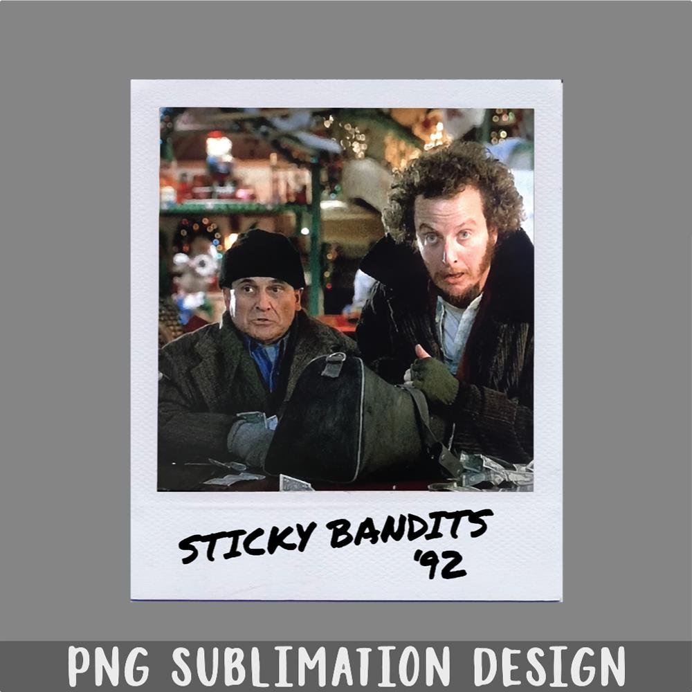 Sticky Bandits PNG, Christmas PNG | Inspire Uplift