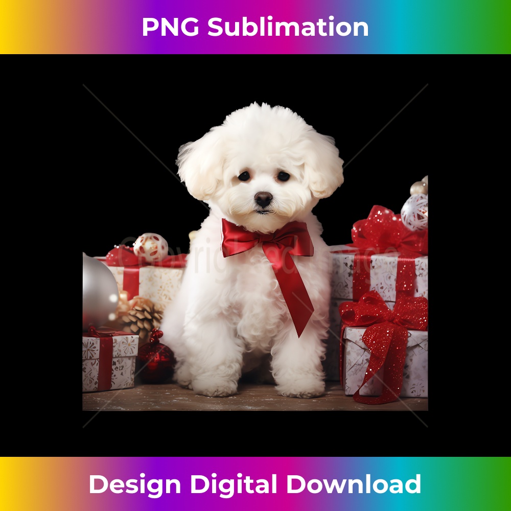Christmas Bichon Frise - Bichon Frise Christmas - Timeless P - Inspire ...