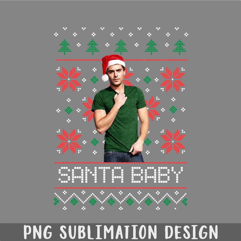 Santa Baby PNG, Christmas PNG | Inspire Uplift