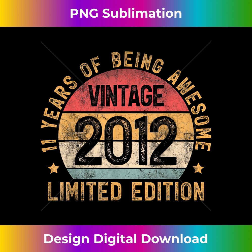 2012 Turning 11 BDay 11th Birthday Boy 11 Years Old Vintage | Inspire ...
