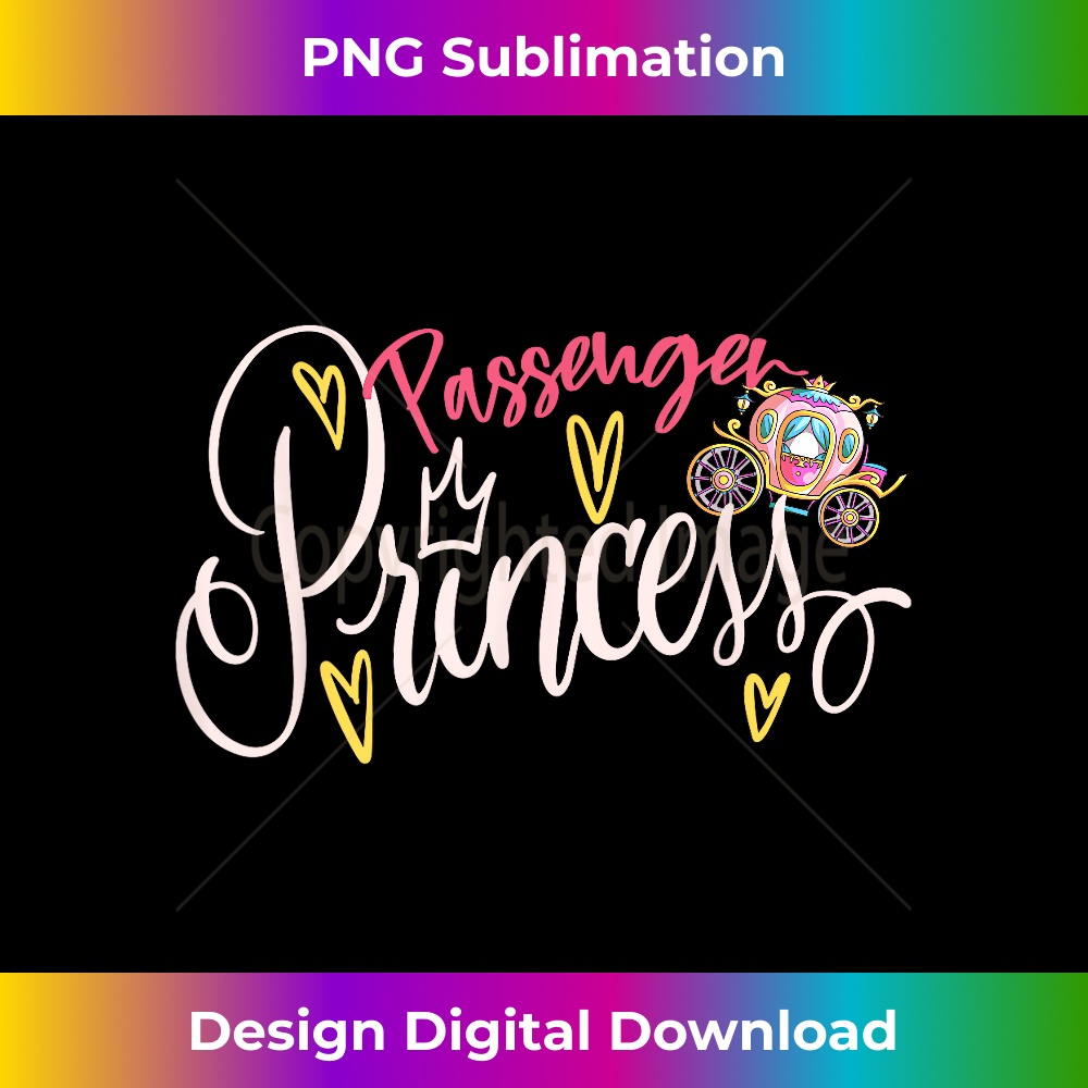 Funny Passenger Princess - Chic Sublimation Digital Download - Inspire ...