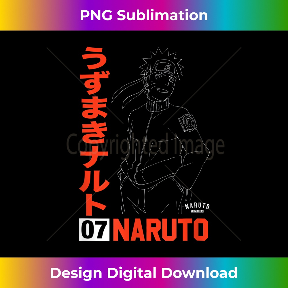 Naruto Shippuden Uzumaki Line Art - Futuristic PNG Sublimati - Inspire ...