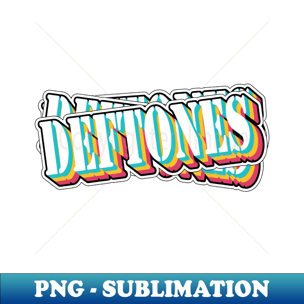 Sticker - deftones - Professional Sublimation Digital Downlo - Inspire ...