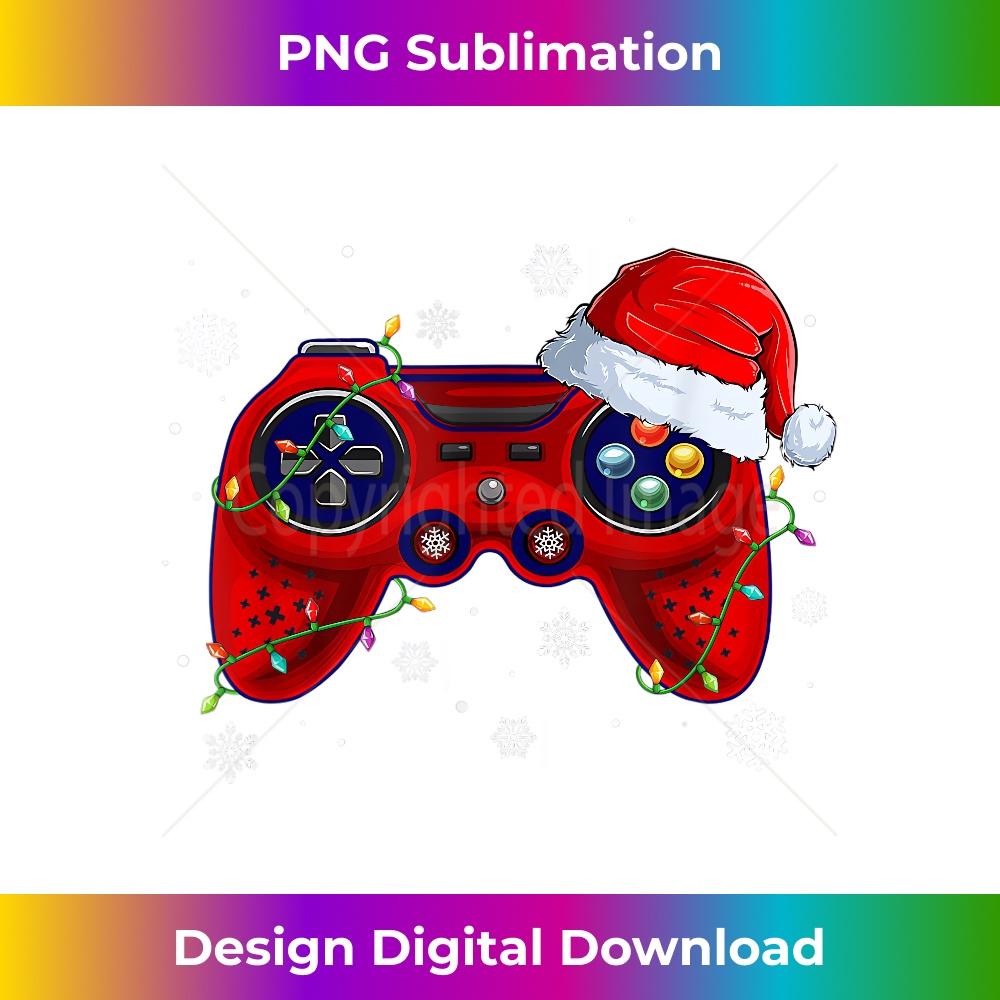 Video Game Controller Christmas Santa Hat Gamer Boys Girls - | Inspire ...