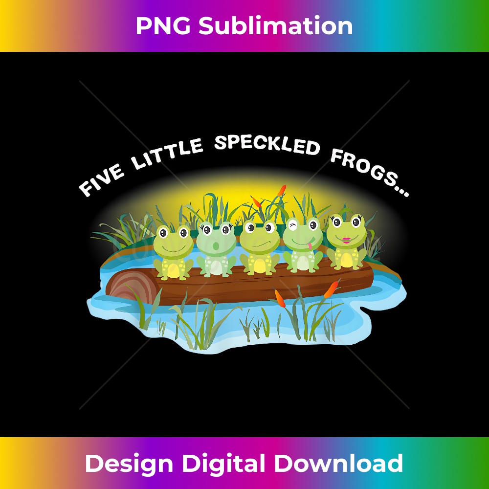 Five Little Speckled Frog unique Nursery Rhyme Green - Urban | Inspire ...