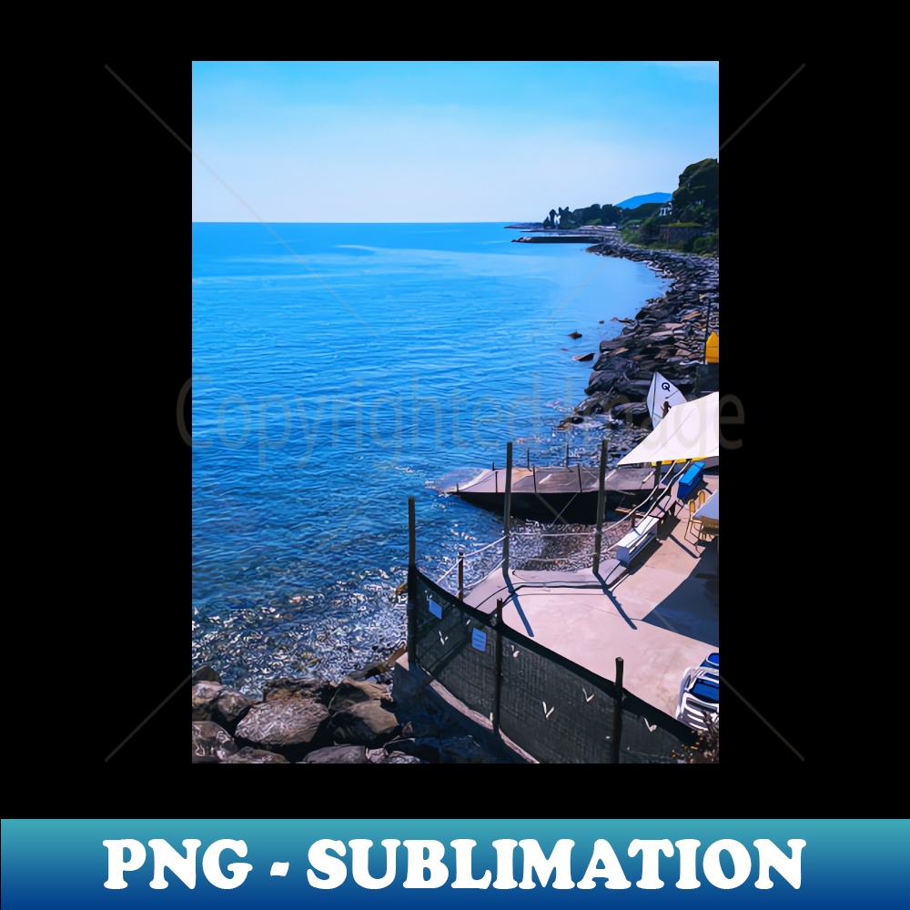 Italian Bay Beach Sea Coast Sanremo Italy - High-Resolution | Inspire ...