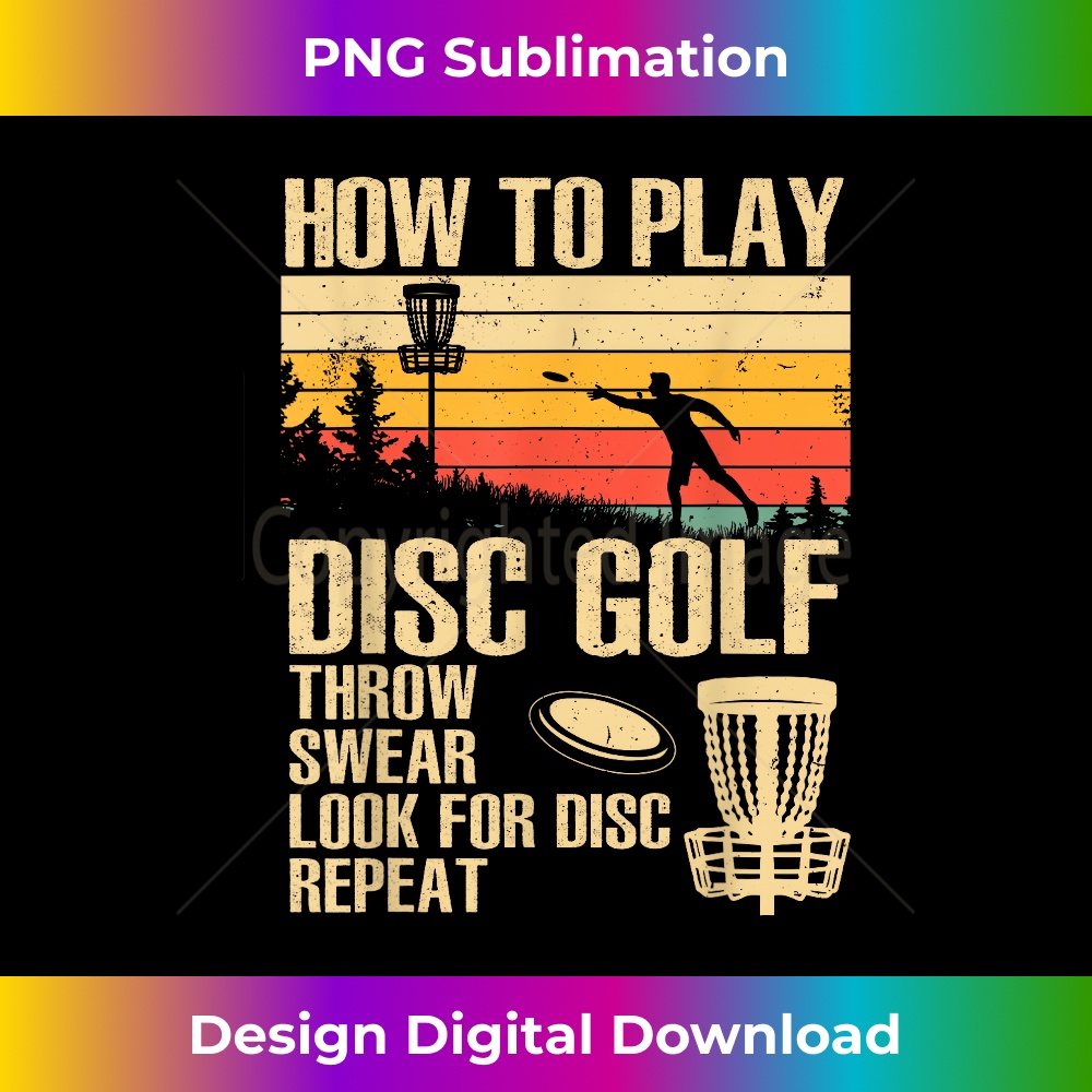 Funny Disc Golf Design For Men Women Disc Golf Player Lover | Inspire ...