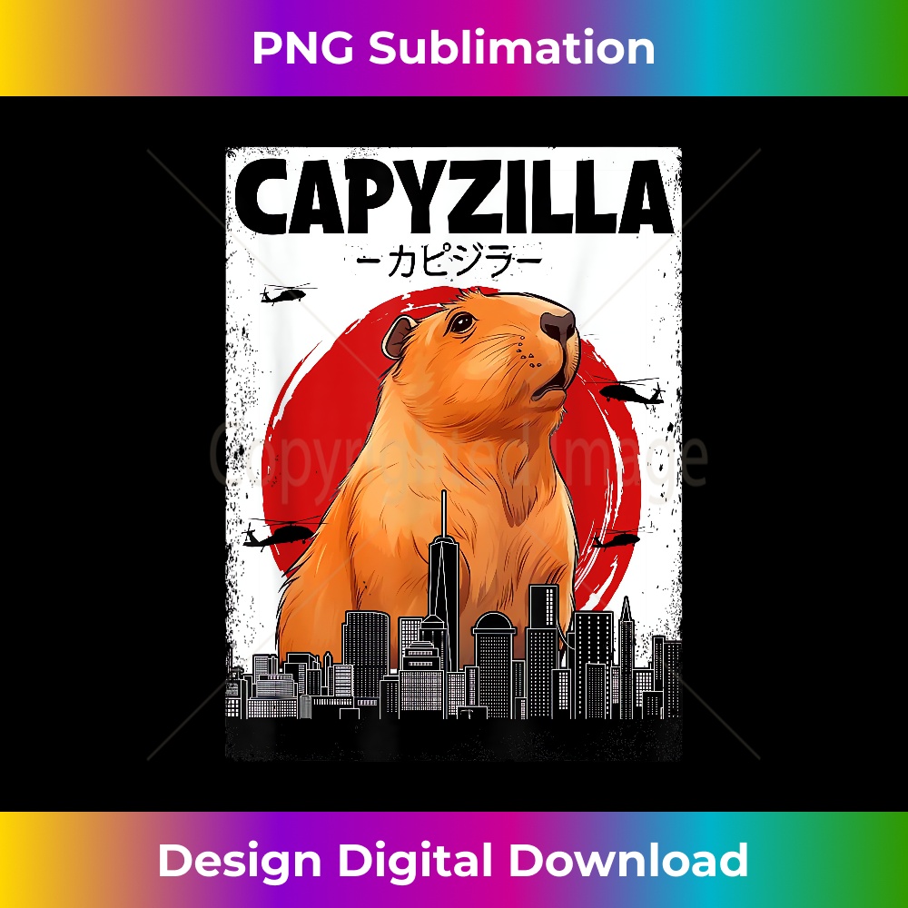 Capybara Funny Capybara Rodent Capyzilla Funny - Contemporar | Inspire ...