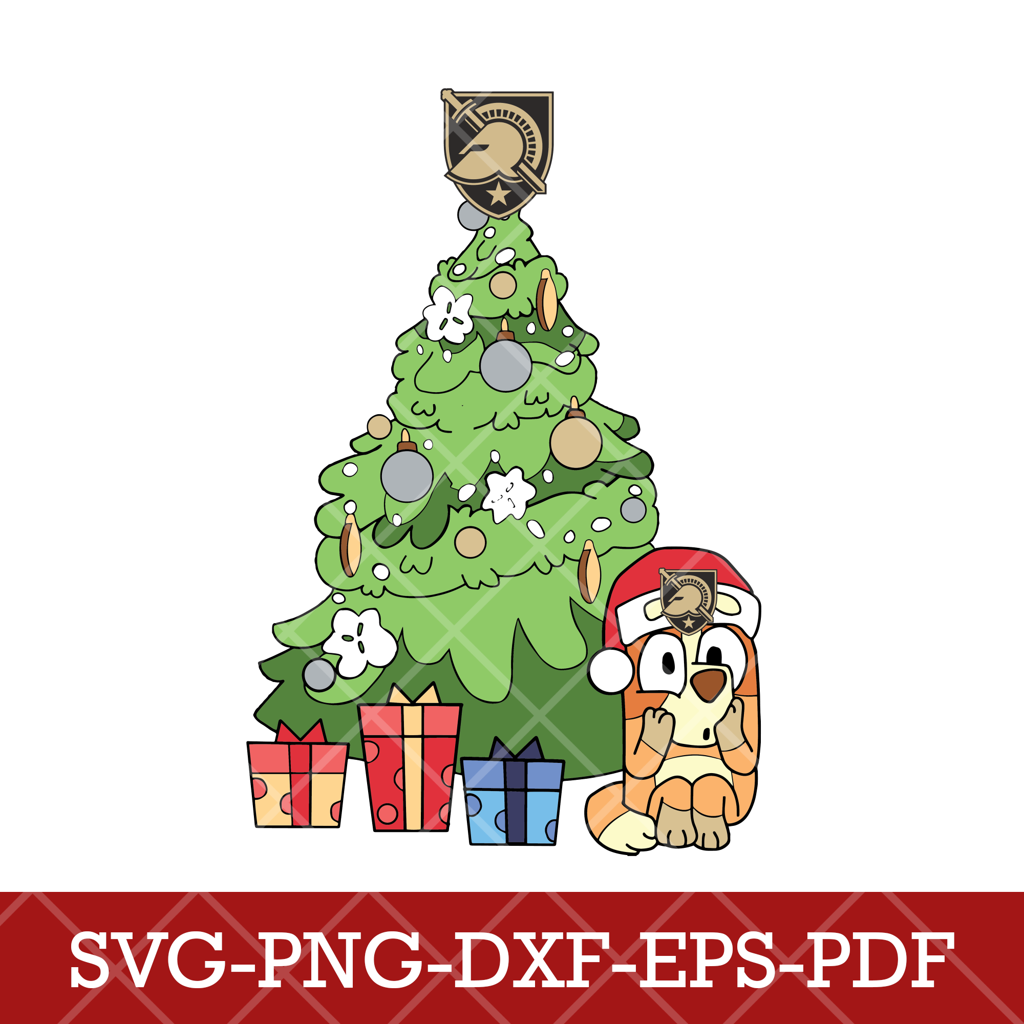 Army Black Knights_NCAA Bluey 9,SVG,DXF,EPS,PNG,digital down | Inspire ...