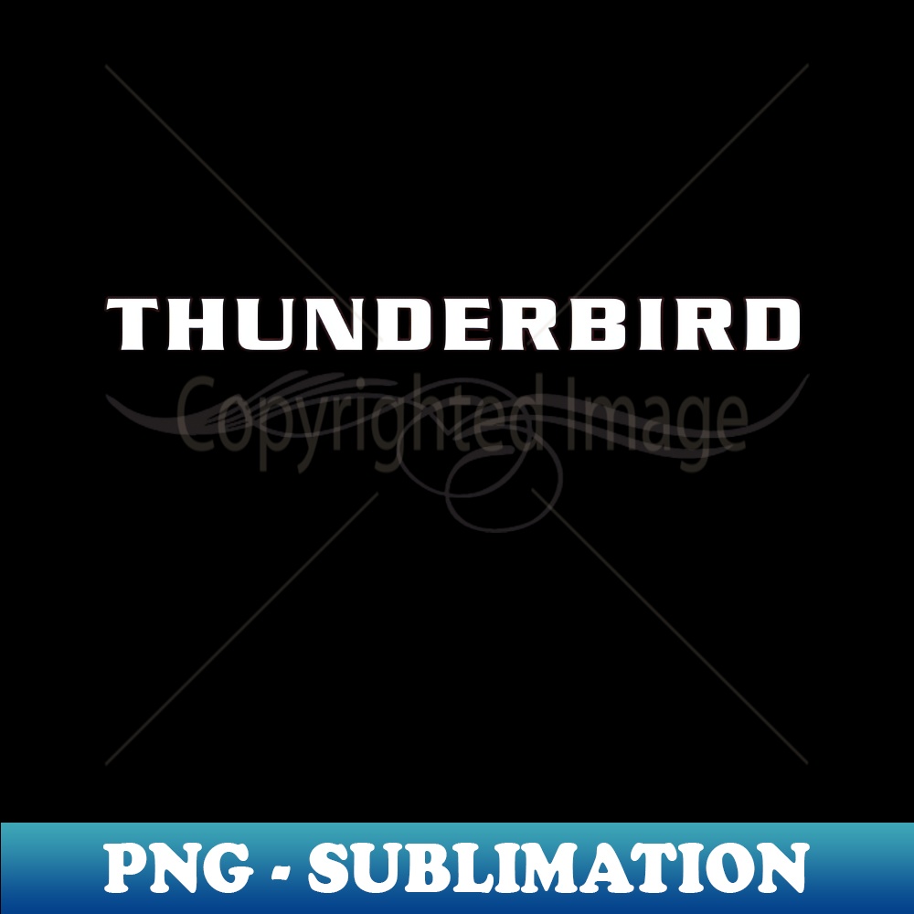 Thunderbird Emblem with Swoop Pinstripes - Aesthetic Sublima | Inspire ...