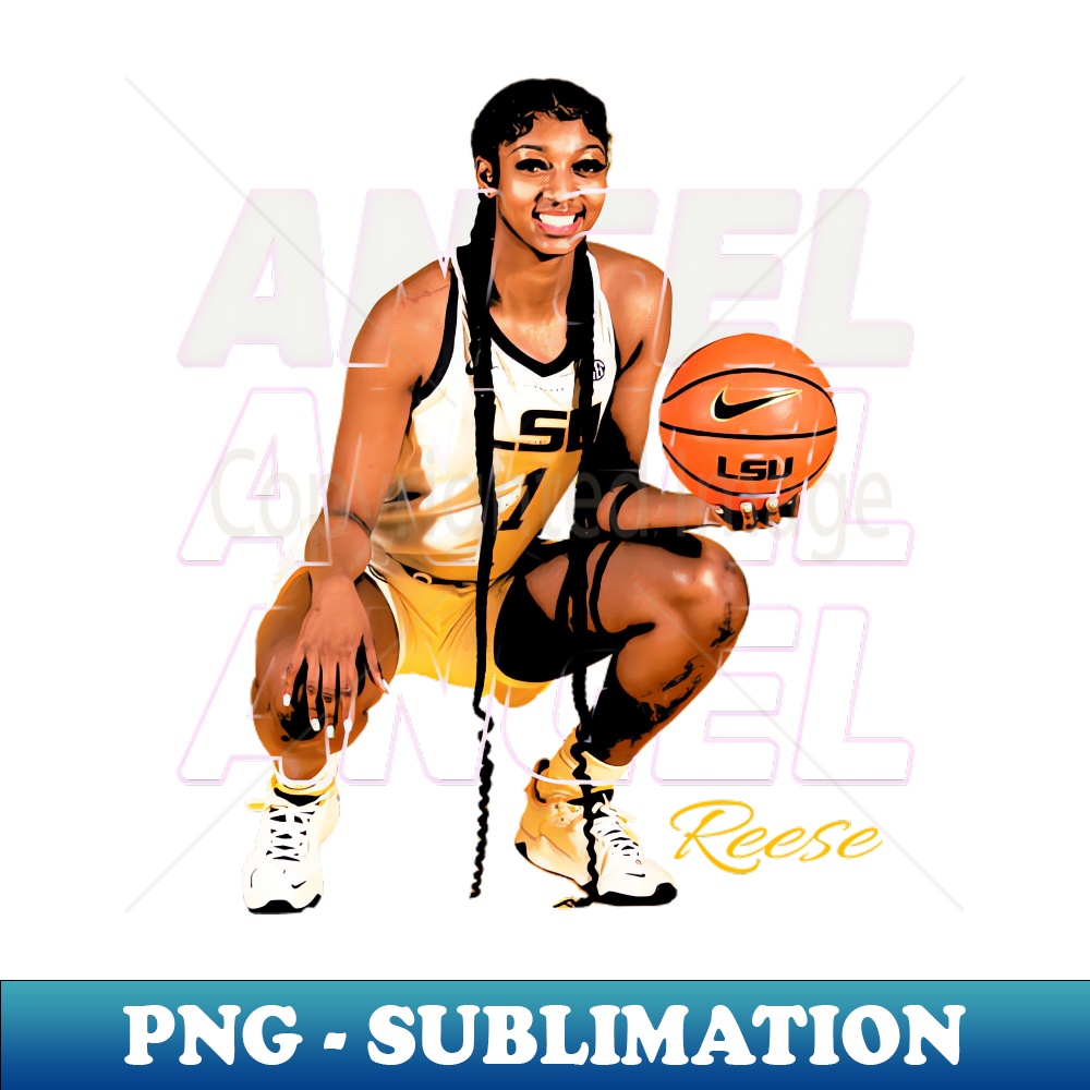 Angel Reese Women Basketball - Modern Sublimation PNG File - | Inspire ...