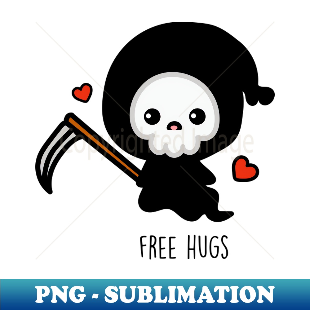 Free hugs grim reaper - PNG Transparent Sublimation File - I | Inspire ...