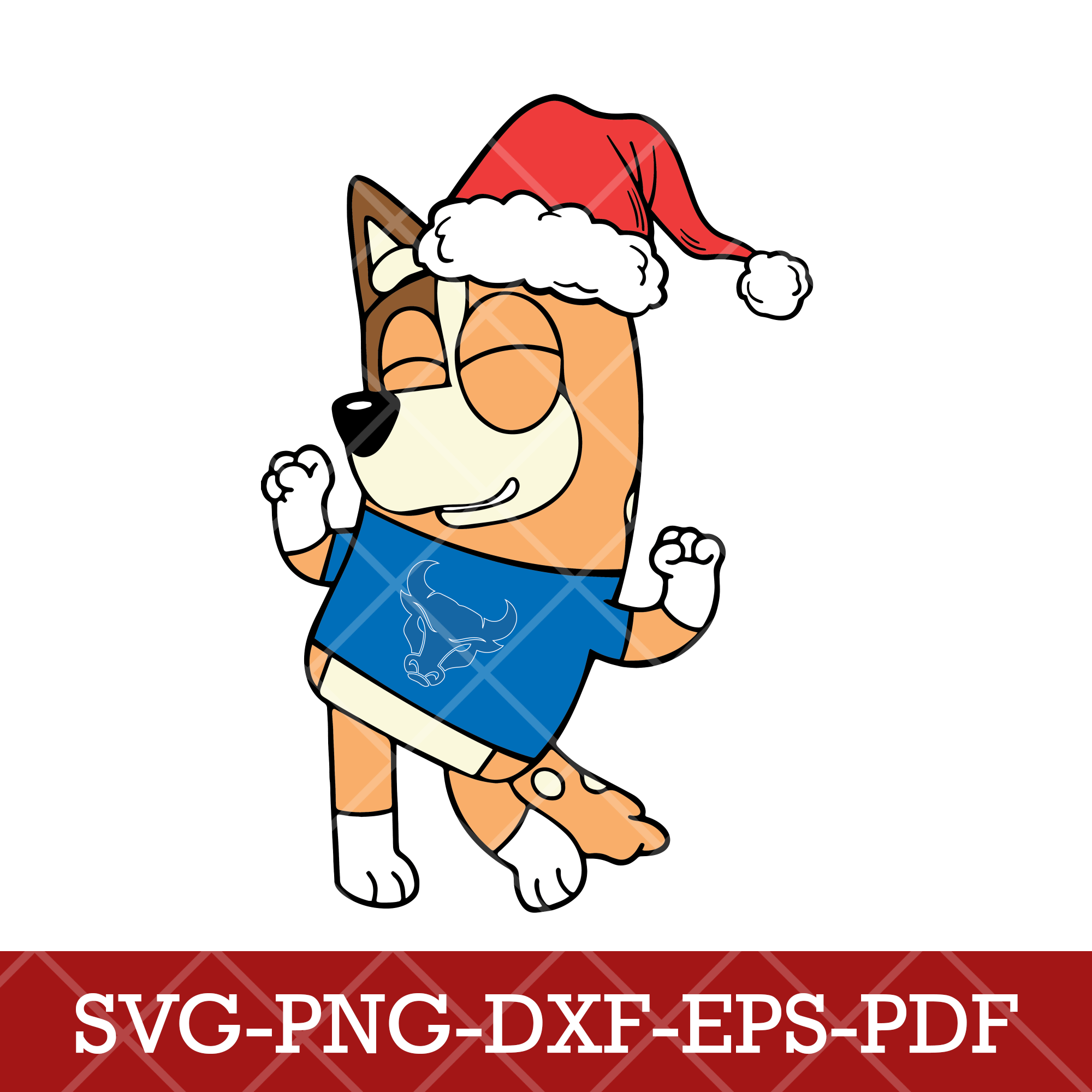 Buffalo Bulls_NCAA Bluey 11,SVG,DXF,EPS,PNG,digital download - Inspire ...