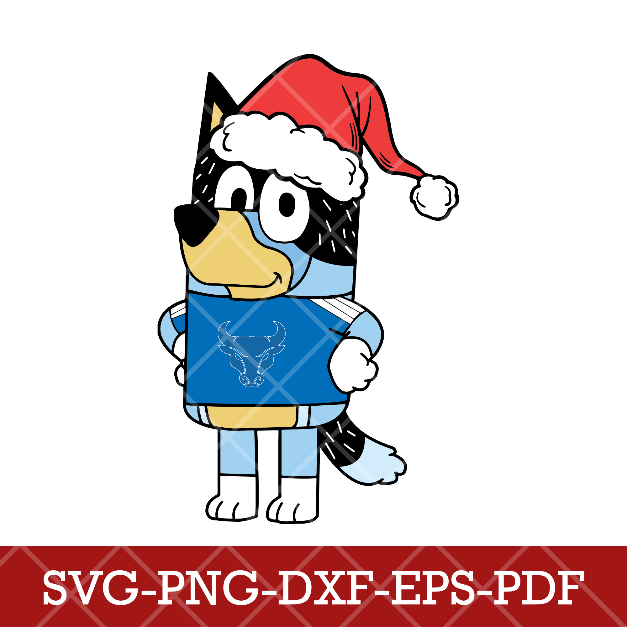 Buffalo Bulls_NCAA Bluey 7,SVG,DXF,EPS,PNG,digital download, - Inspire ...