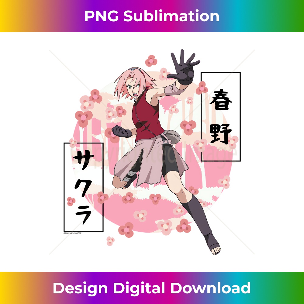 Naruto Shippuden Sakura Blossoms Long Sleeve - Innovative PN | Inspire Uplift