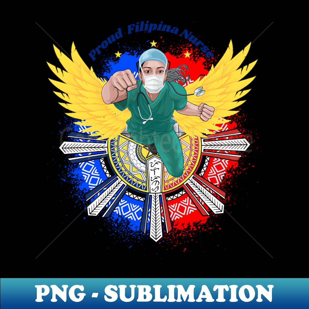 Proud Filipina Nurse Baybayin word Pilipinas Philippines - | Inspire Uplift