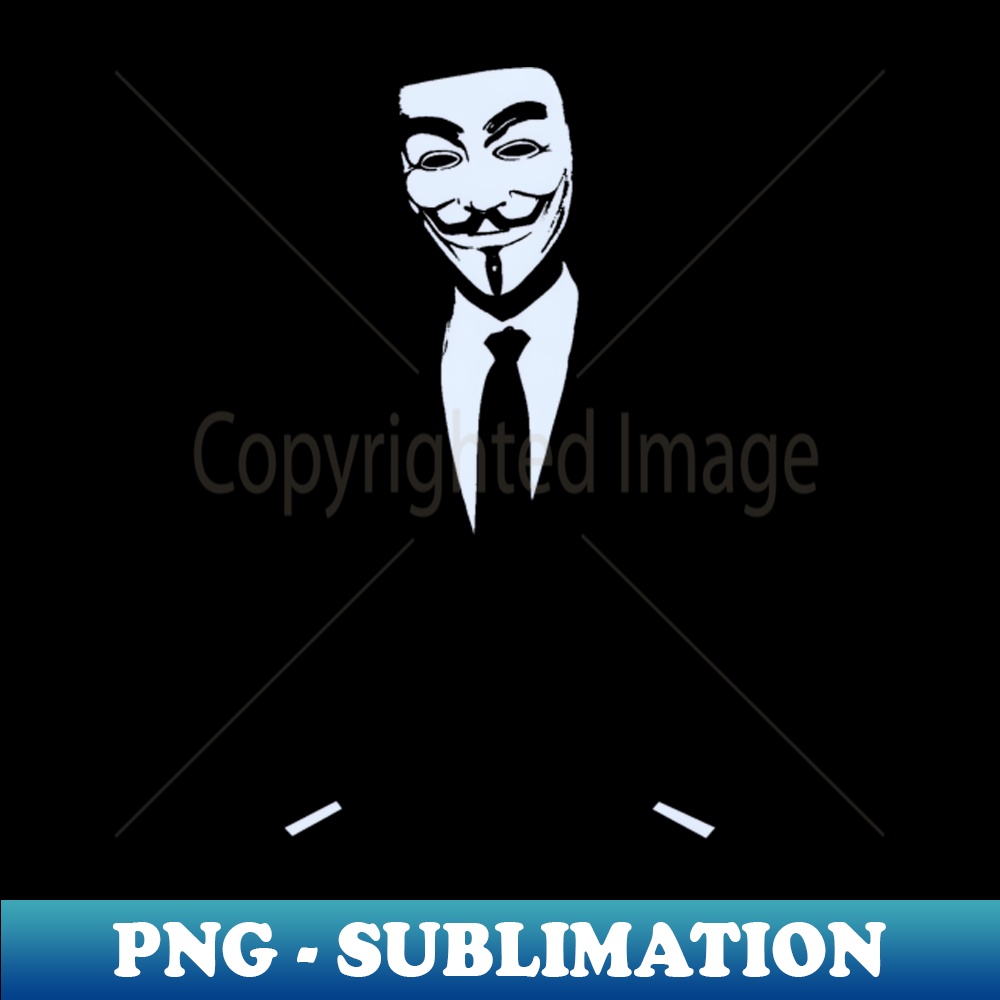 Anonymous Suit - Signature Sublimation PNG File - Perfect fo | Inspire ...