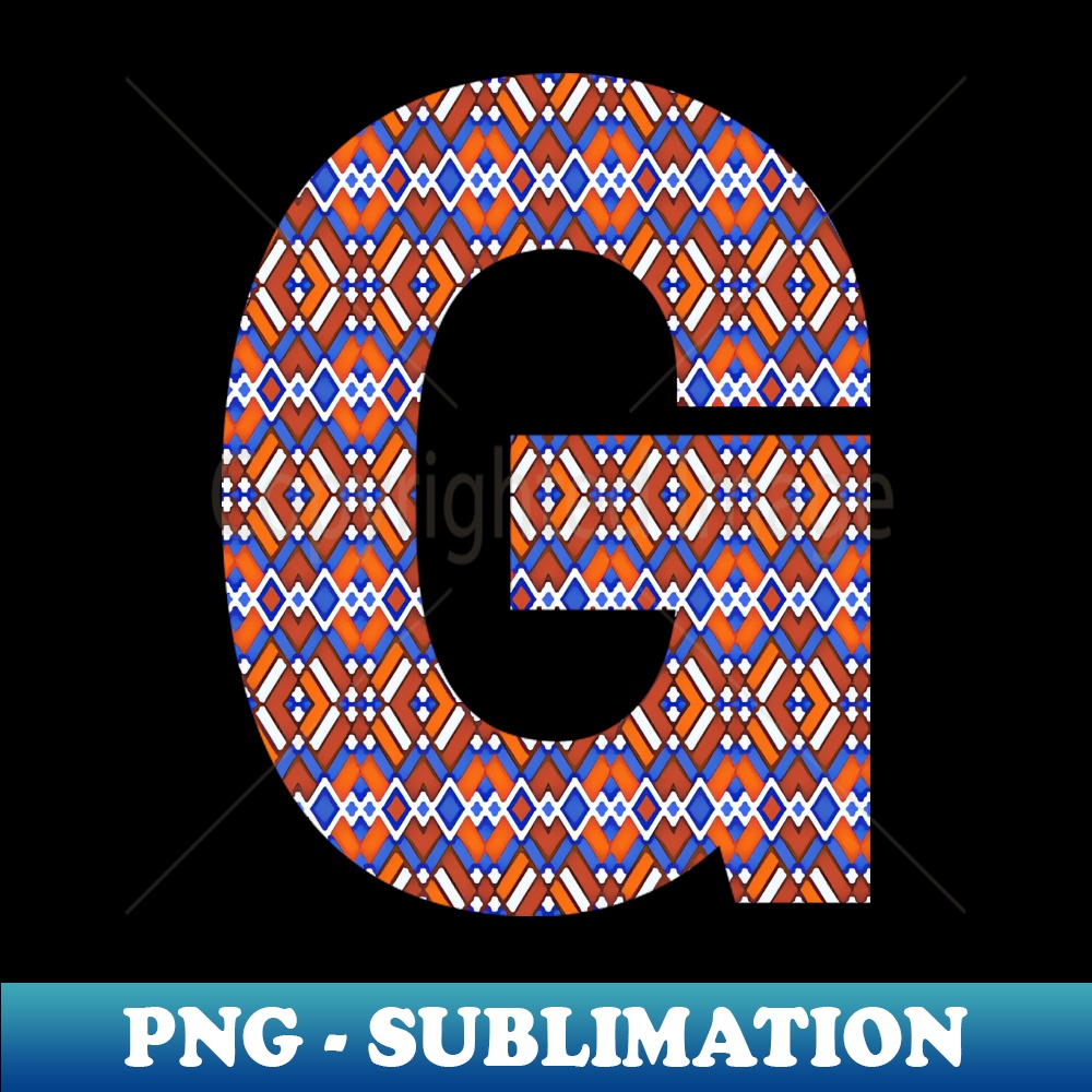 Monogram Letter G- geometric pattern - PNG Transparent Subli | Inspire ...