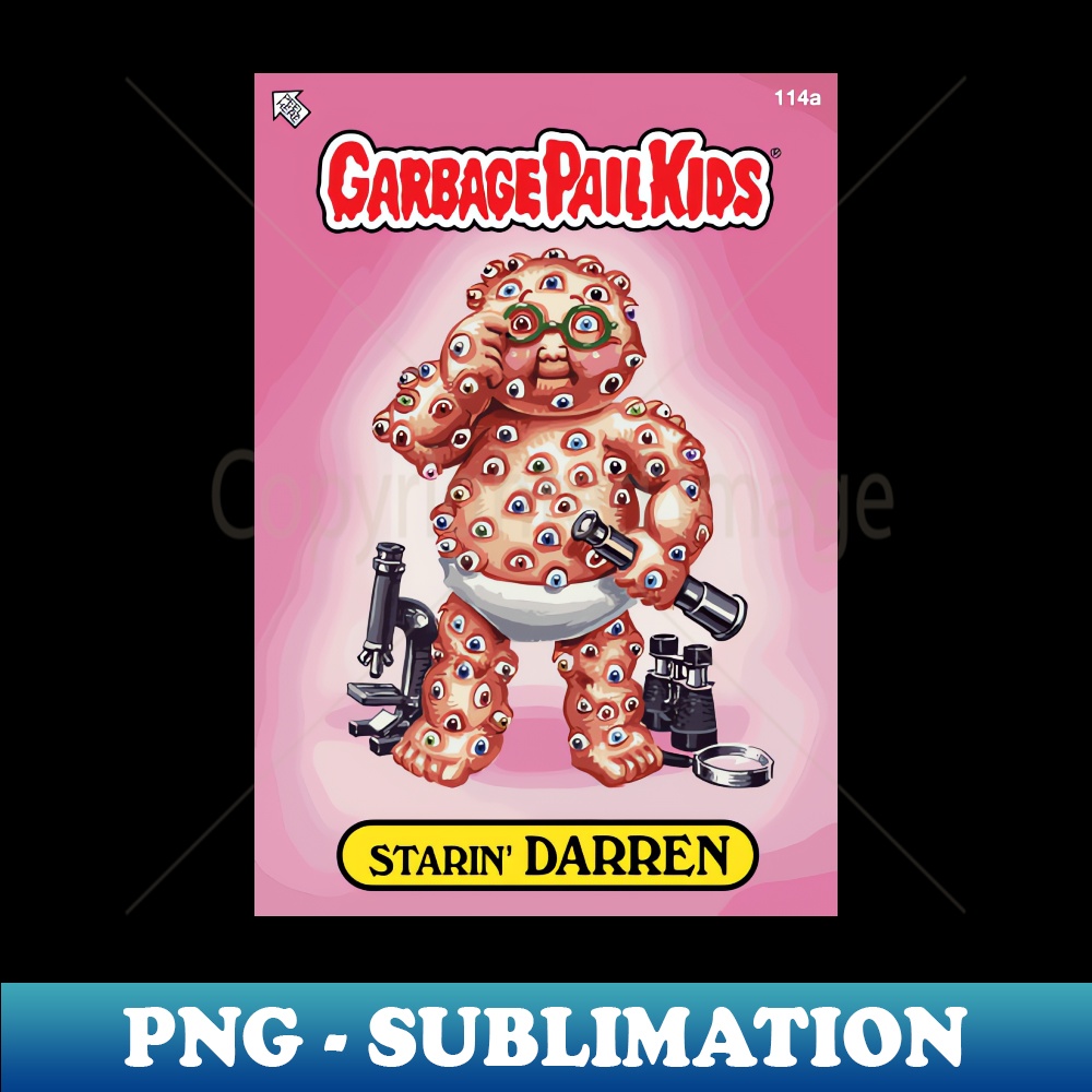 Garbage Pail Kids - Starin Darren Vector - Signature Sublima | Inspire ...