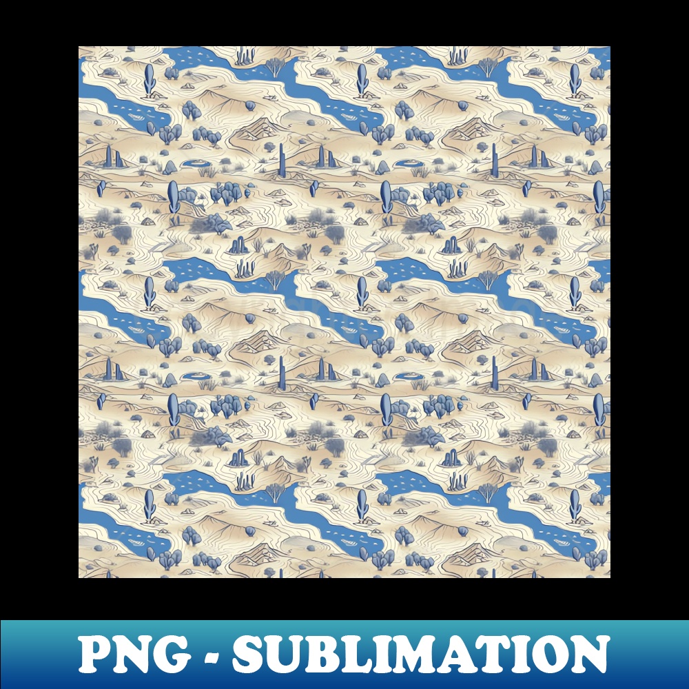 Desert Seamless Pattern Sand Dune Sahara Quicksand Arabic Oa - Inspire ...