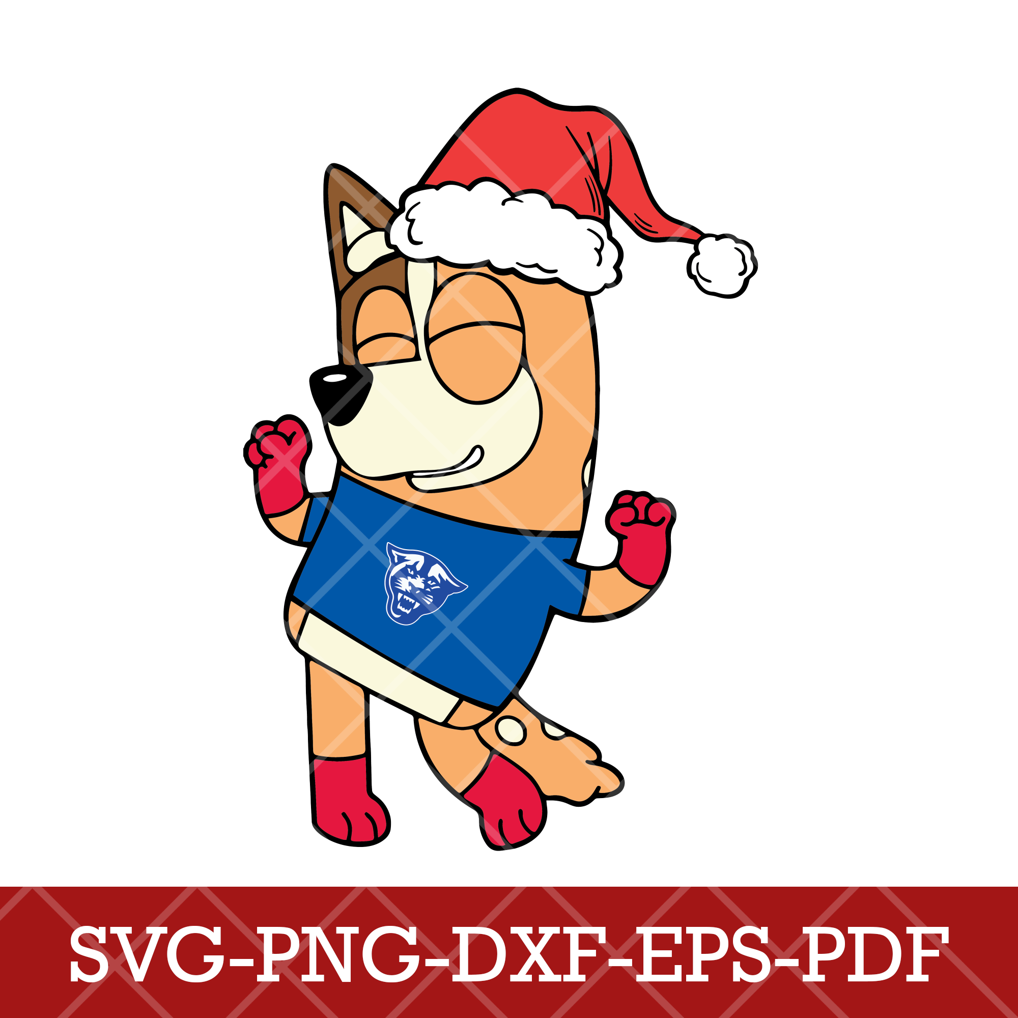 Georgia State Panthers_NCAA Bluey 11,SVG,DXF,EPS,PNG,digital - Inspire ...