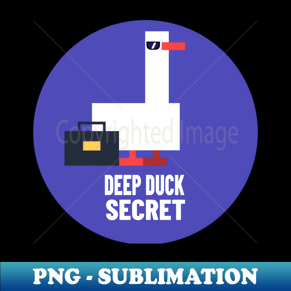 Deep Duck Secret - Artistic Sublimation Digital File - Perfe | Inspire ...