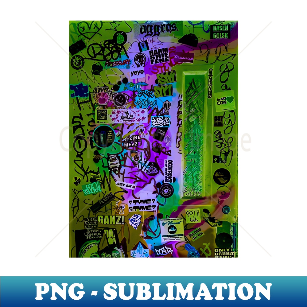 Green Street Stickers Tags NYC Graffiti - Professional Subli | Inspire ...