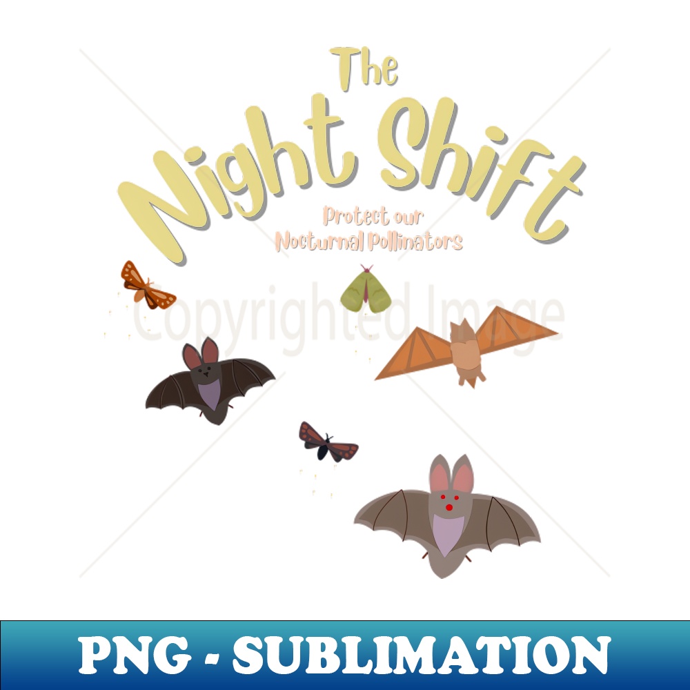 The Night Shift - Retro PNG Sublimation Digital Download - S | Inspire ...