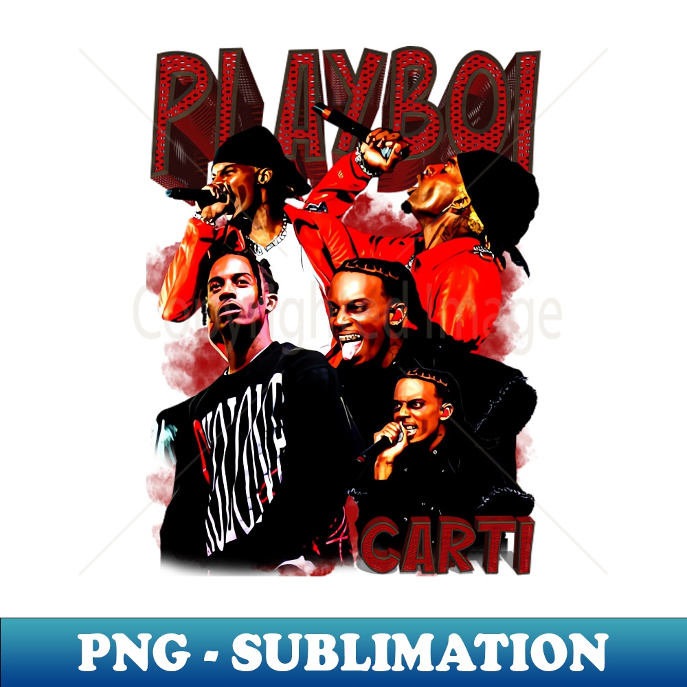 Playboi Carti - High-Resolution PNG Sublimation File - Insta | Inspire ...