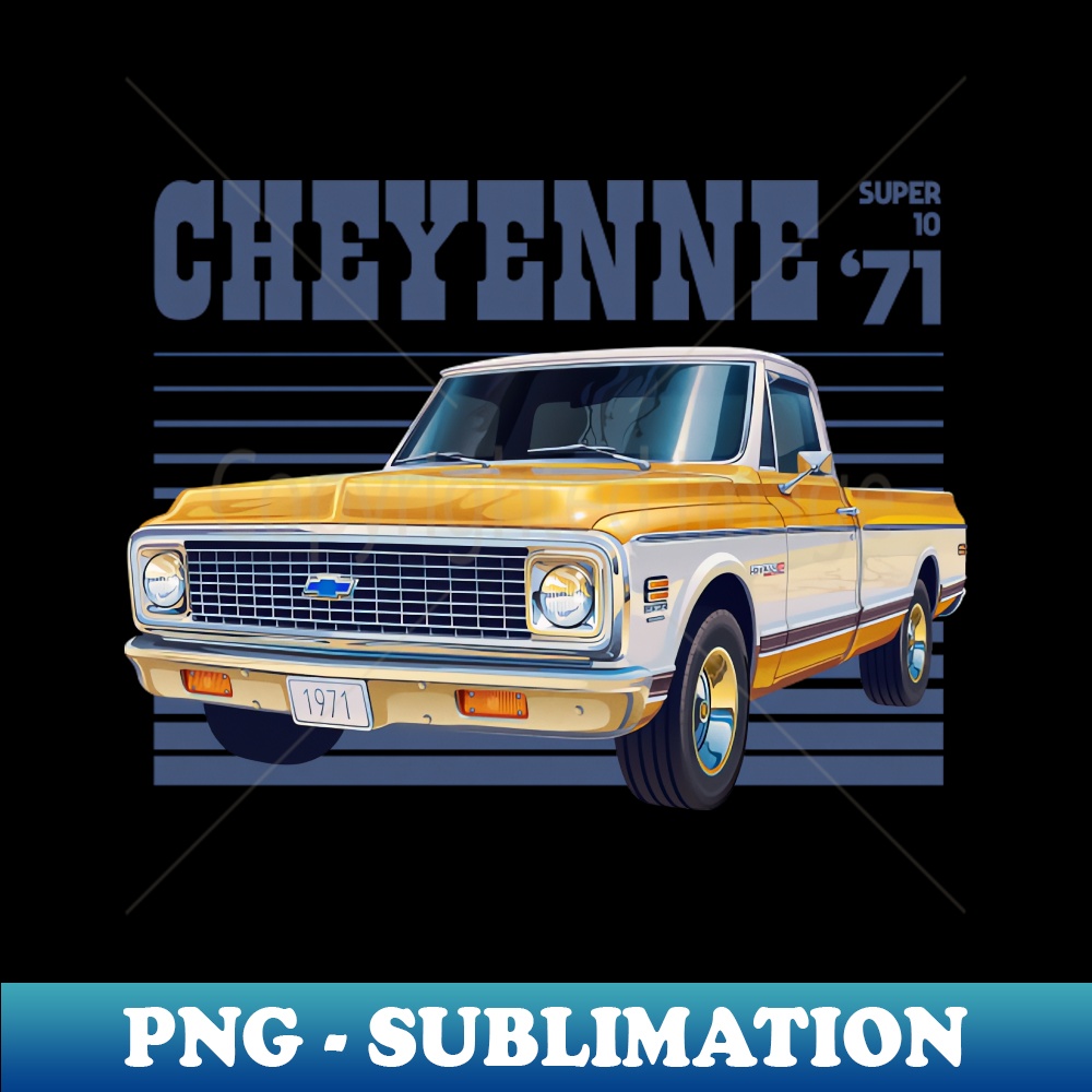 CHEVROLET CHEYENNE - High-Resolution PNG Sublimation File - | Inspire ...